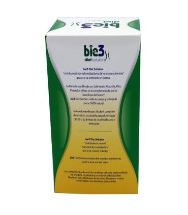 Bie3 Diet Solution - Te ayuda a mantener tu estilo de vida saludable